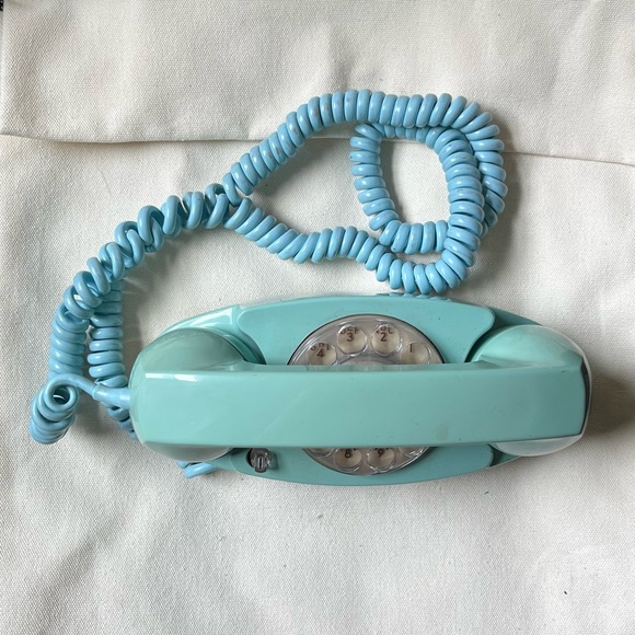 Other | Vintage Princess Rotary Phone Tiffany Blue Color | Poshmark